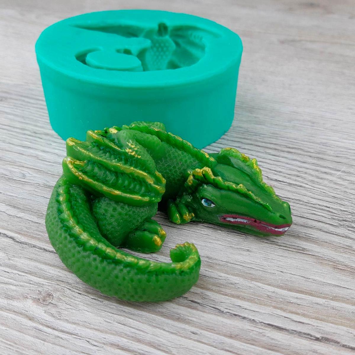 Силиконовый молд Дракон 3D - купить по доступной цене